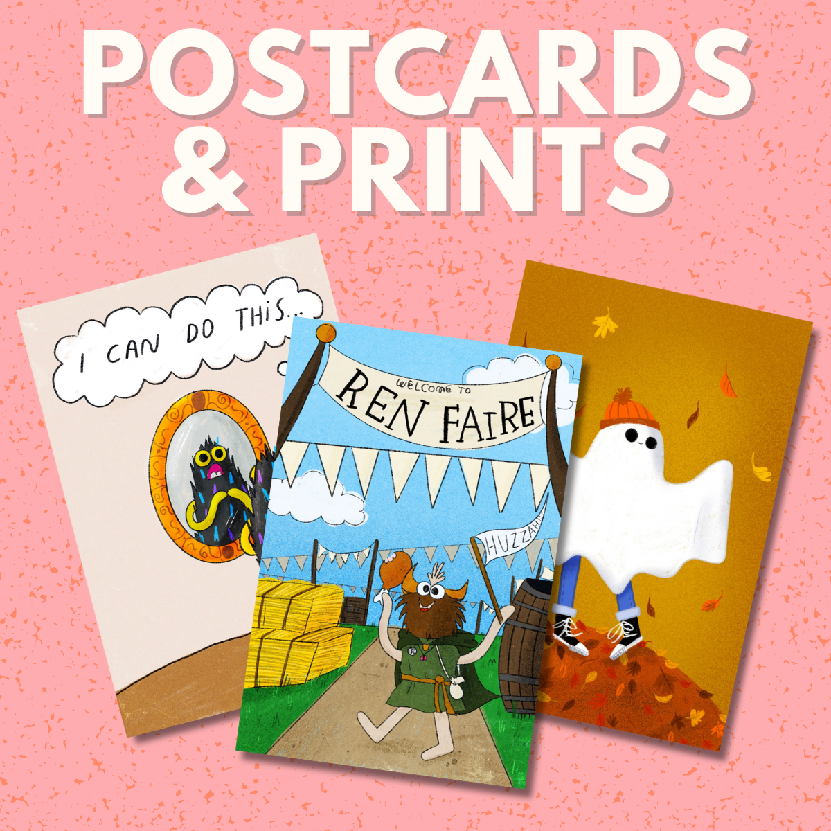 Postcards & Prints – Ragmop & Goose