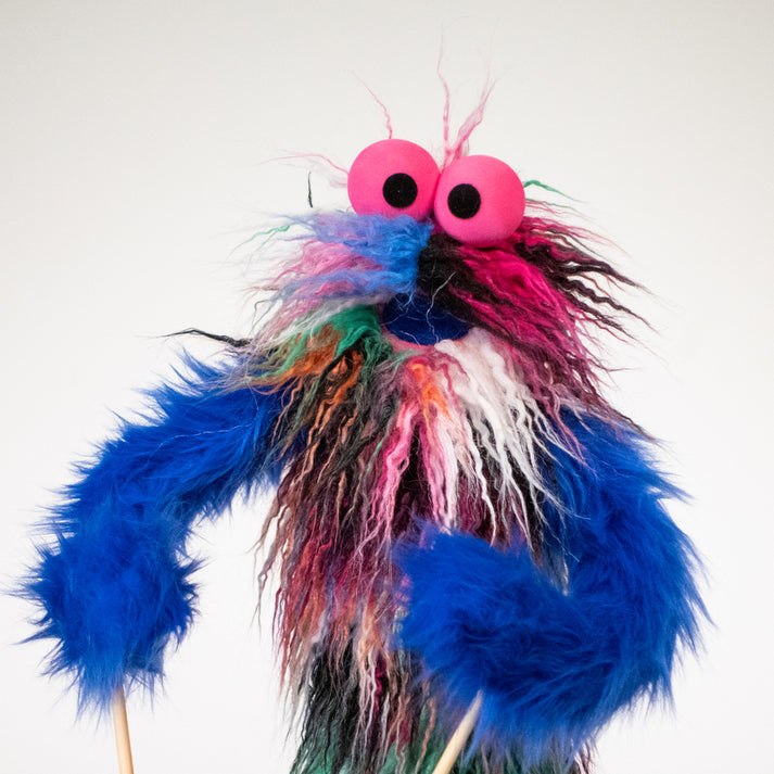 Clay - Hand & Rod Puppet – Ragmop & Goose