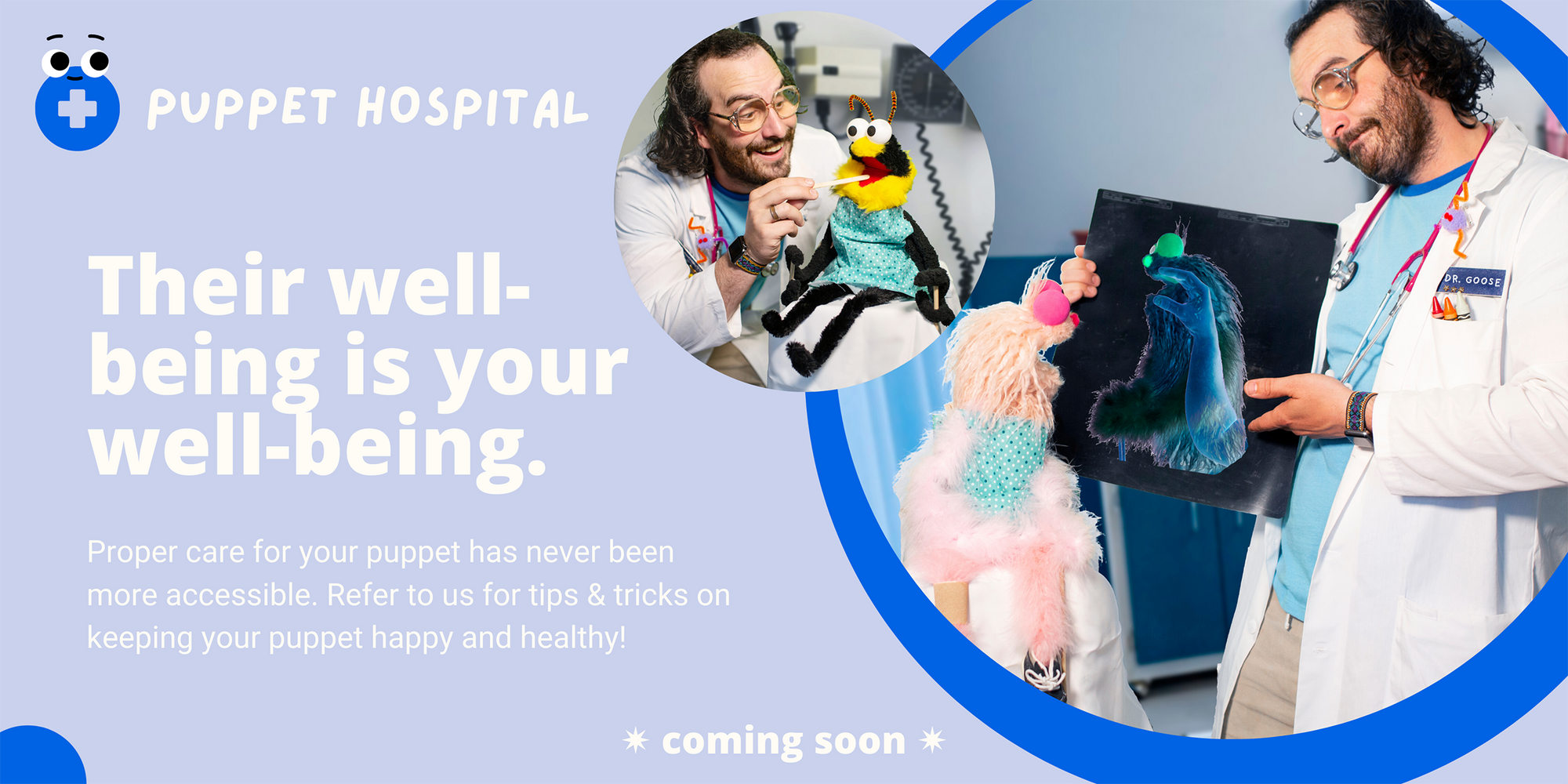 Puppet Hospital – Ragmop & Goose