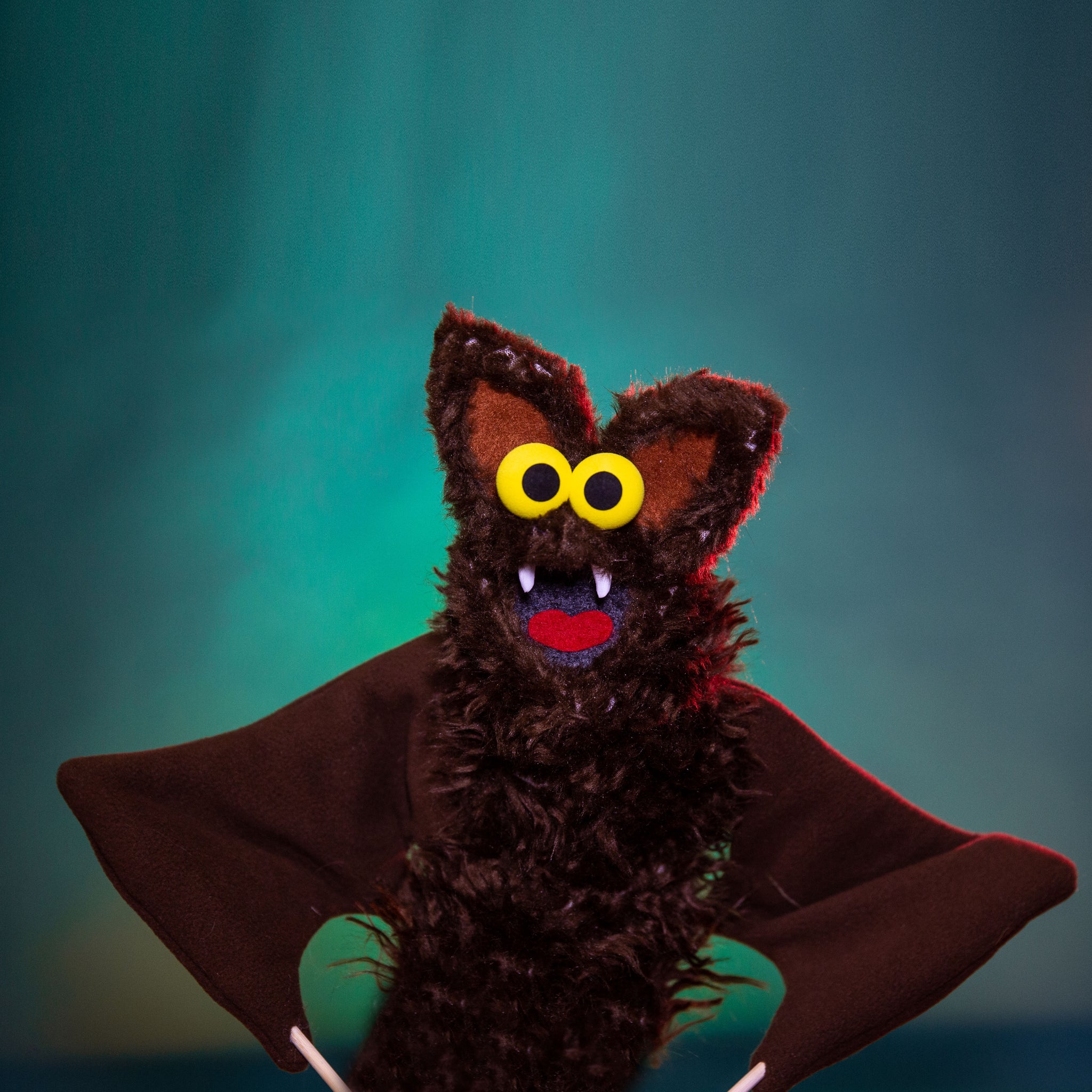 Echo The Bat - Hand & Rod Puppet – Ragmop & Goose