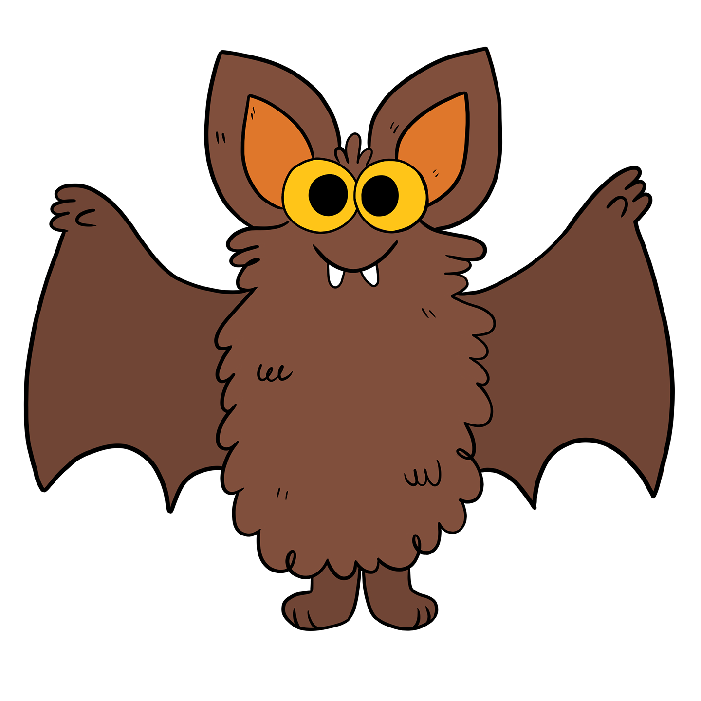 Echo The Bat - Vinyl Sticker – Ragmop & Goose