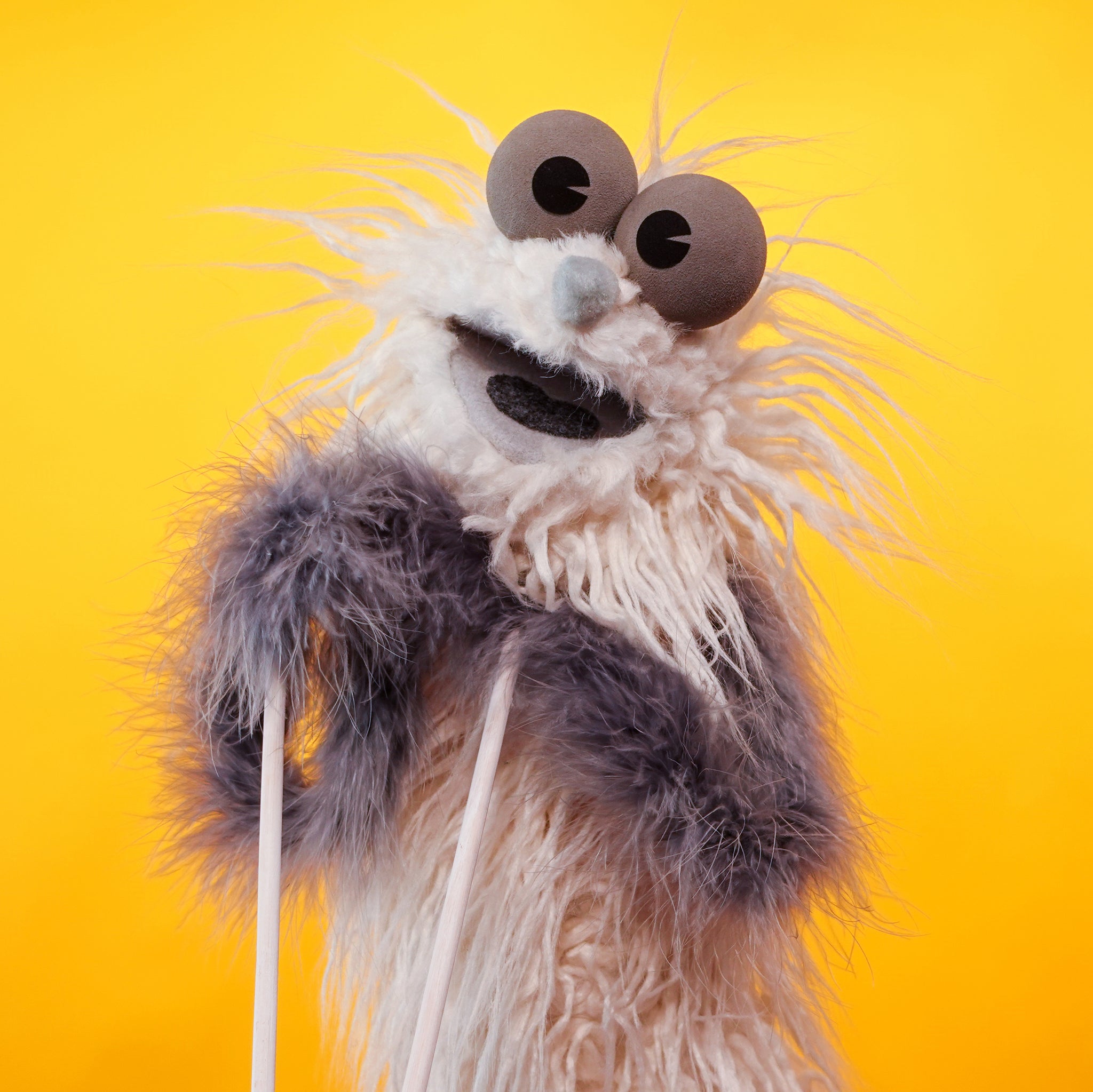 Ink Blot Pinky (aka Inky) - Hand & Rod Puppet – Ragmop & Goose